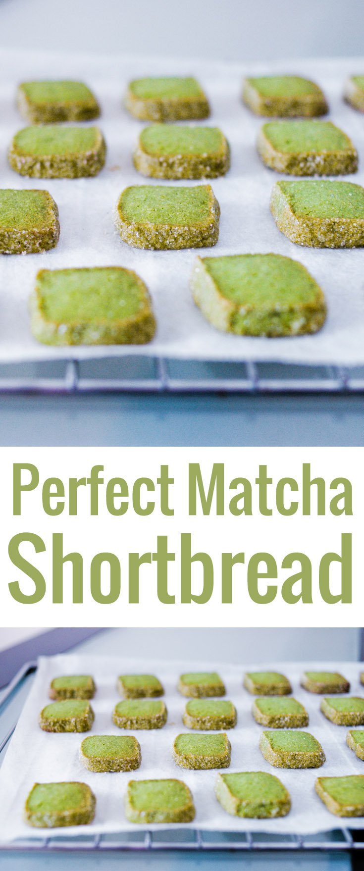 Sablés diamant au matcha Recette | Chocolate & Zucchini
