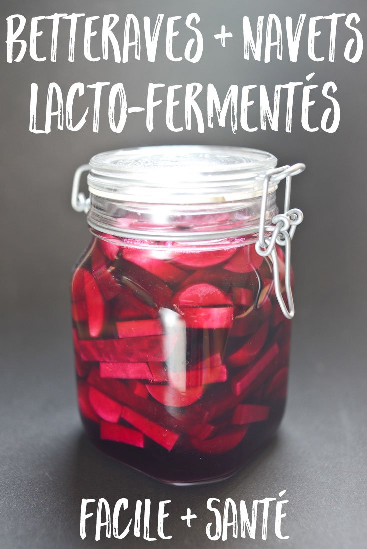 Pickles lacto-fermentés : Betteraves et navets Recette | Chocolate ...