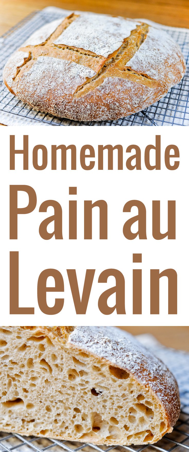 Pain au Levain (Sourdough Bread) Recipe | Chocolate & Zucchini